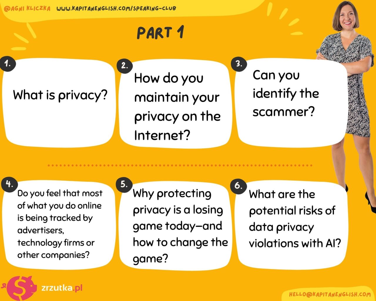 What are some reason why privacy is important for you? (28/8/2023 ...